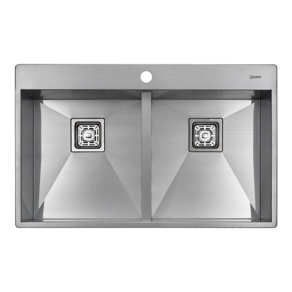 DANS8050 80cm Double Bowl Stainless Steel Sink – Daniela Appliances