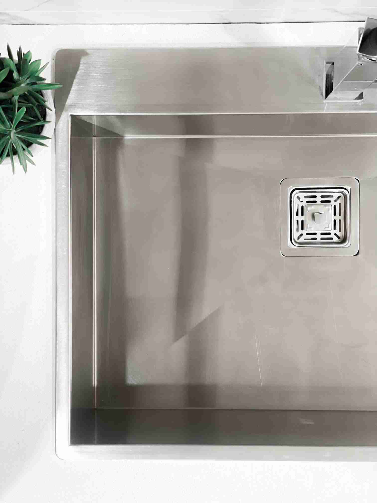 DANS8050 80cm Double Bowl Stainless Steel Sink | Daniela Appliances